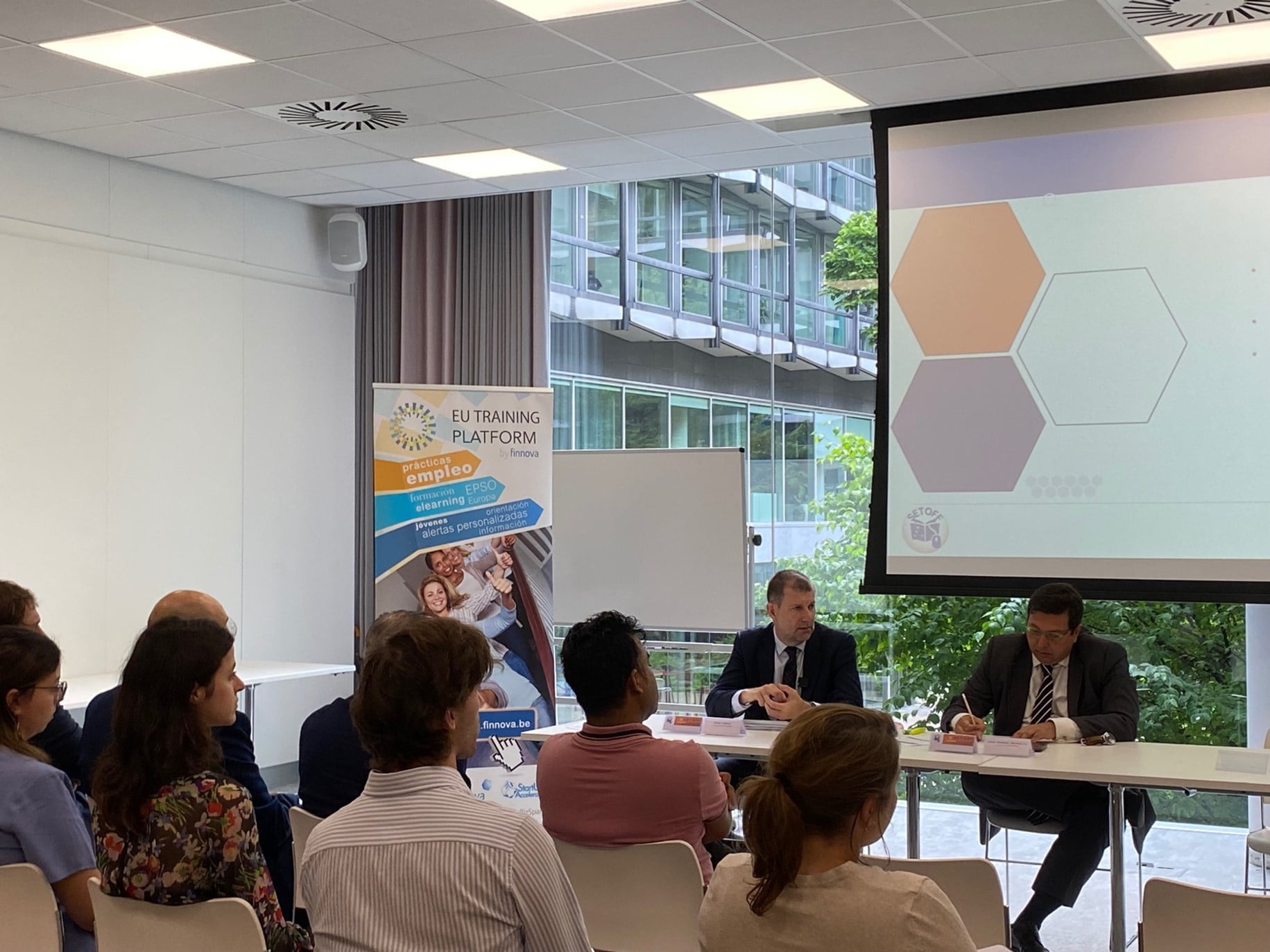 Third event of the European SETOFF project at Finnova's headquarters in ...