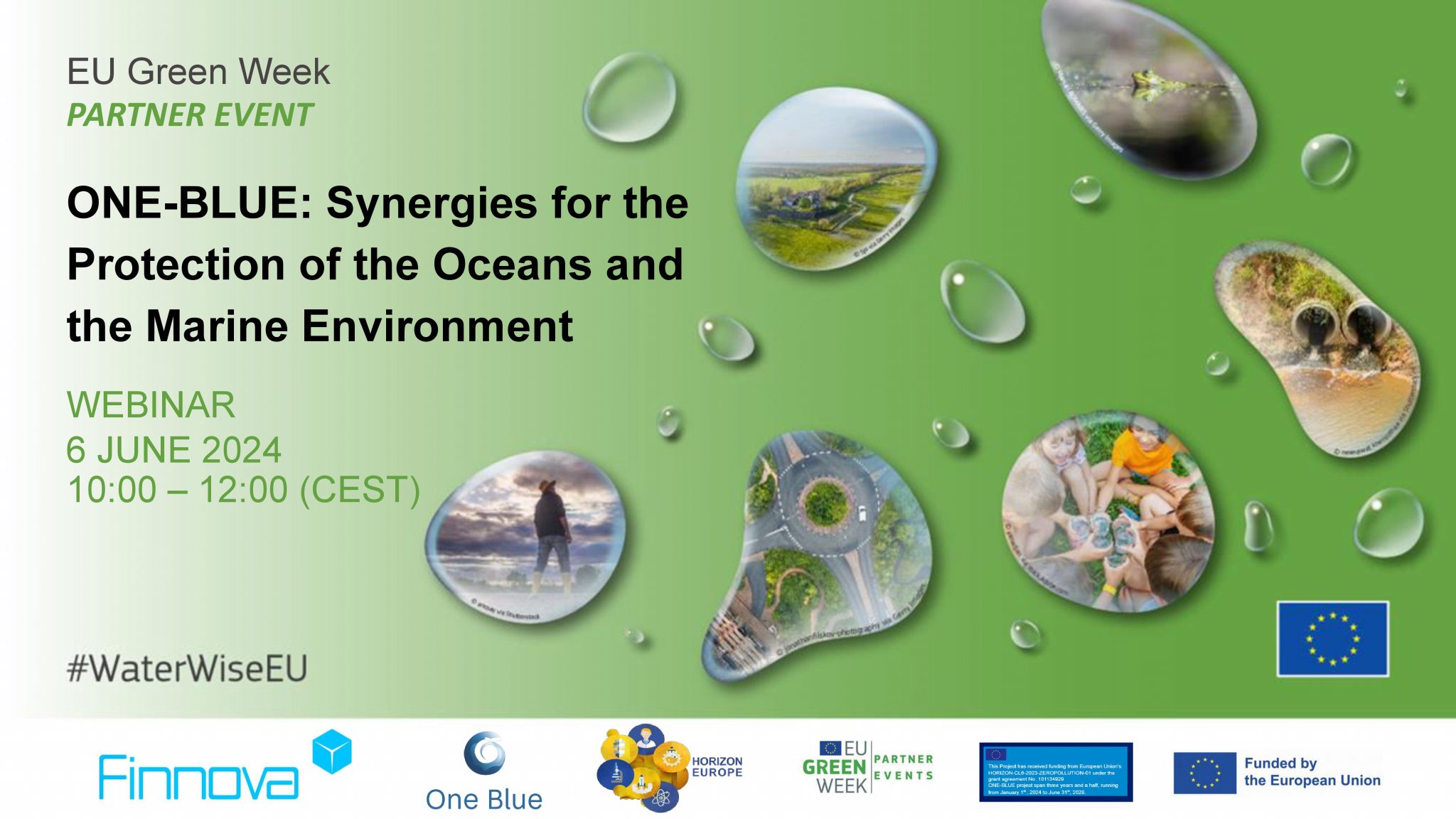 Finnova organizes a webinar to present the European project ONE-BLUE in ...
